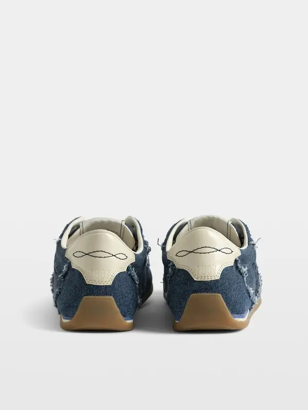 Zadig&Voltaire Zv Denim Dance" Low-top Sneakers