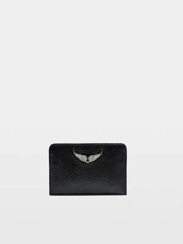 Zadig&Voltaire Card Case Zv Pass - Black