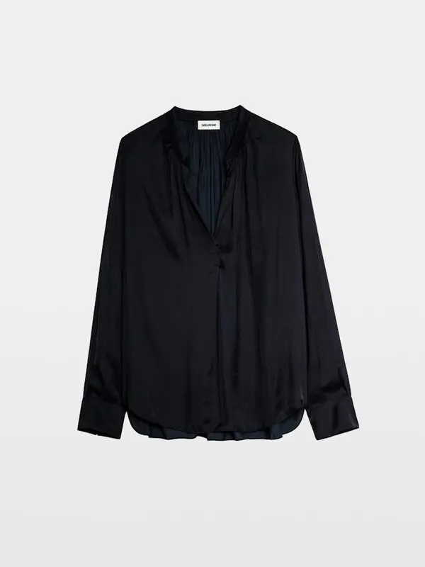 Zadig&Voltaire Tink Satin Blouse - Black