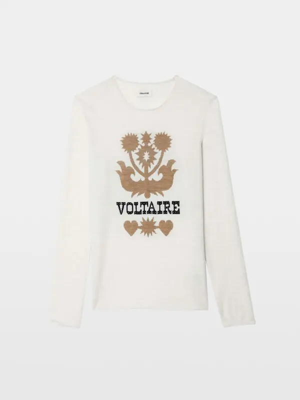 Zadig&Voltaire Teissa Wool Sweater - Ecru