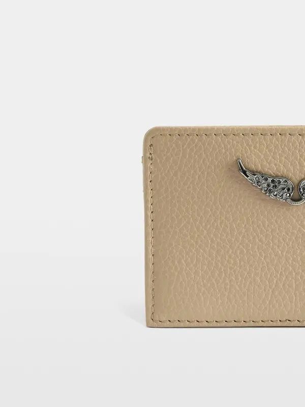 Zadig&Voltaire Zv Pass Card Holder - Clay