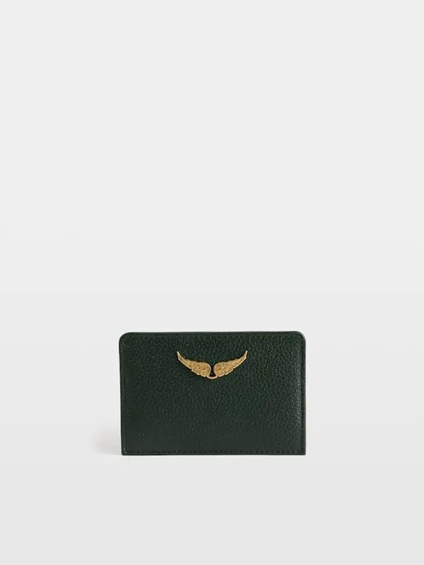 Zadig&Voltaire Zv Pass Card Holder - Emerald