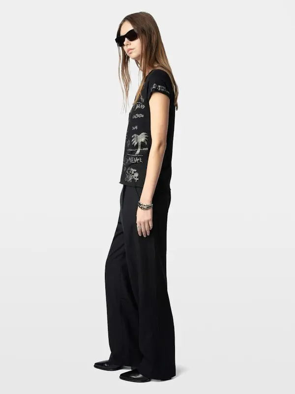 Zadig&Voltaire Cotton Henley T-shirt