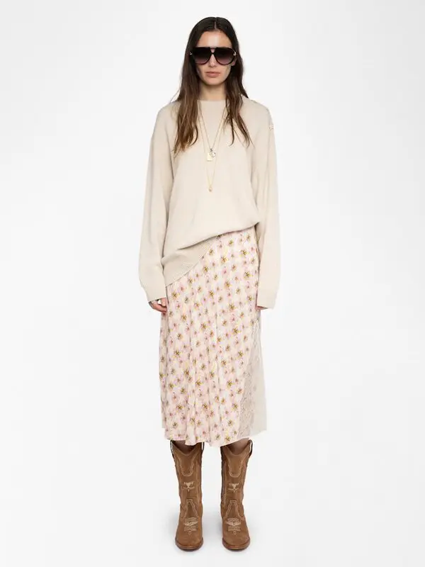 Zadig&Voltaire Jayla Printed Midi Skirt