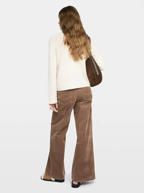 Zadig&Voltaire Wool Cashmere Blend Sweater - Ecru