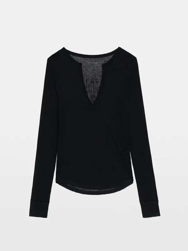 Zadig&Voltaire Tani Henley T-shirt