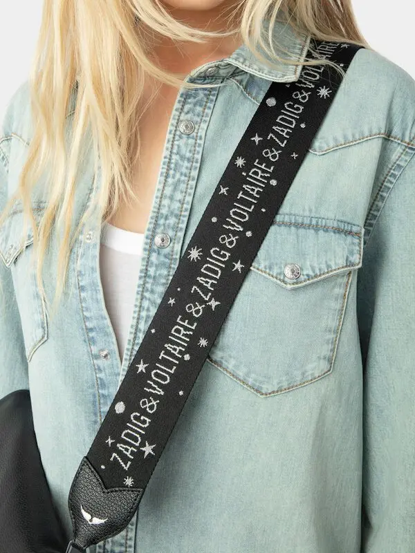 Zadig&Voltaire Canvas Shoulder Strap