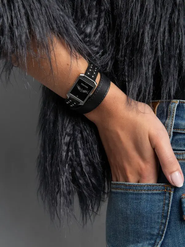 Zadig&Voltaire Voltaire Studded Leather Watch