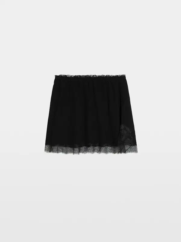 Zadig&Voltaire Jarvis Lace Mini Skirt