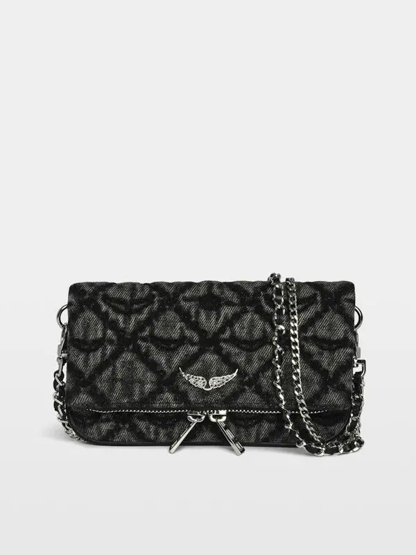Zadig&Voltaire Rock Nano Monogram Clutch - Road