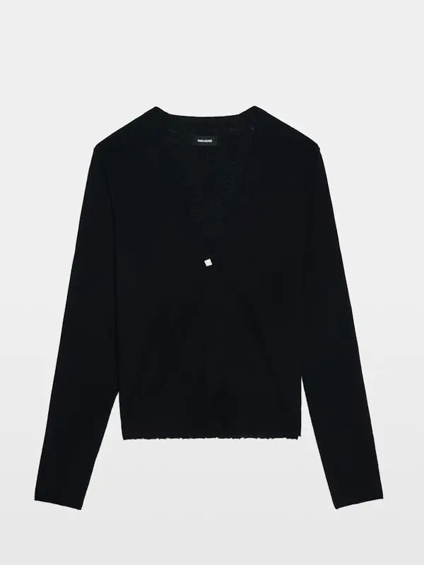 Zadig&Voltaire Manylla Cashmere Cardigan - Black