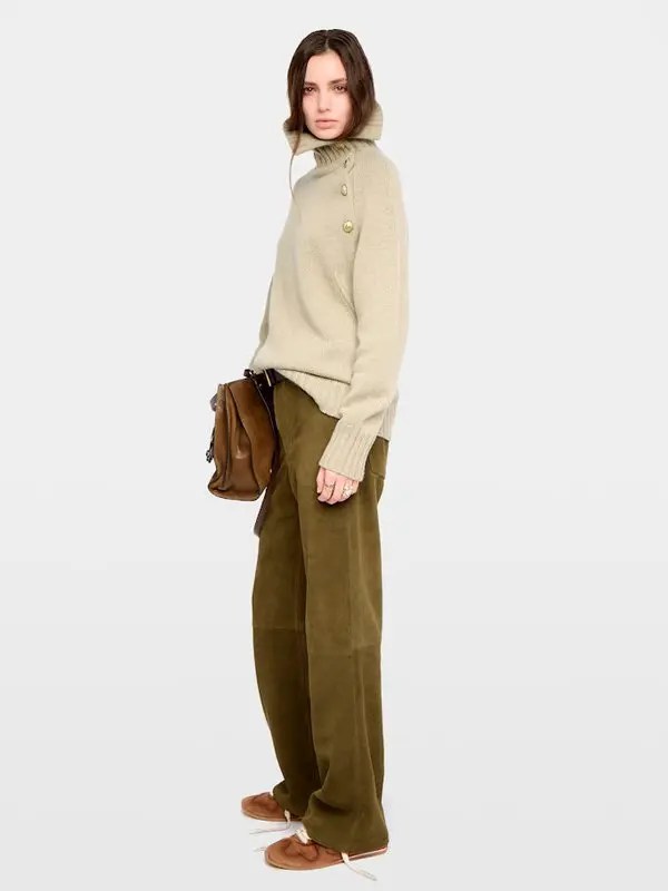 Zadig&Voltaire Mora Side Button Sweater