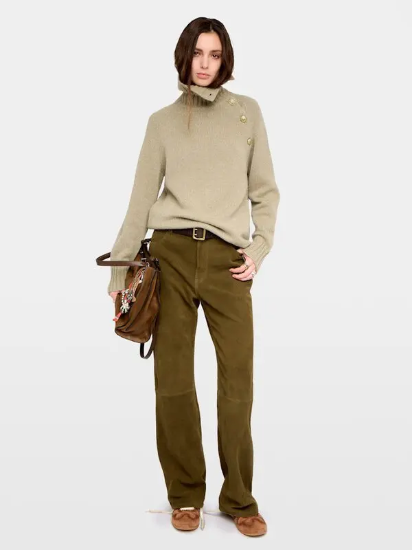 Zadig&Voltaire Mora Side Button Sweater