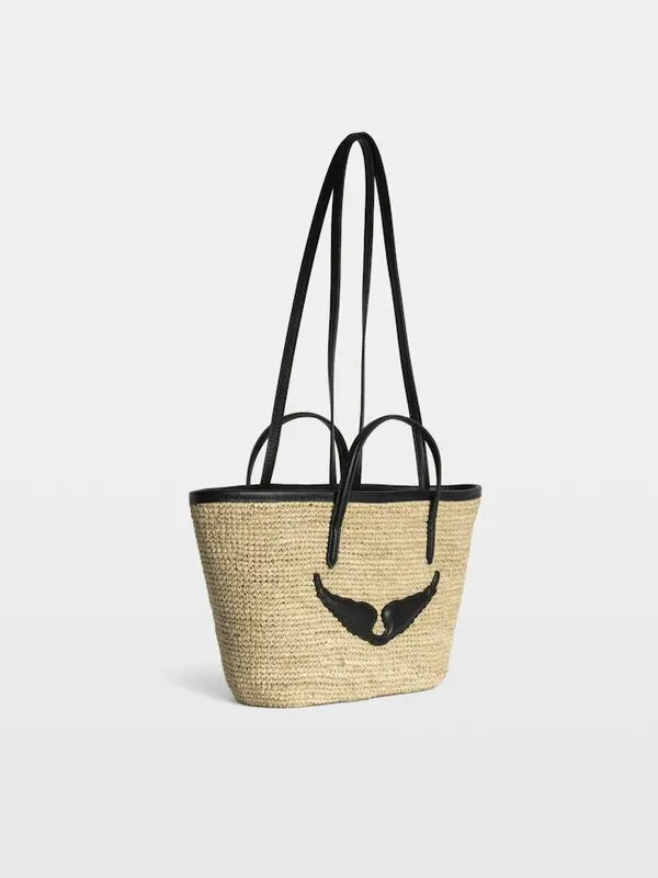 Zadig&Voltaire Mini Wings Basket Bag - Noir