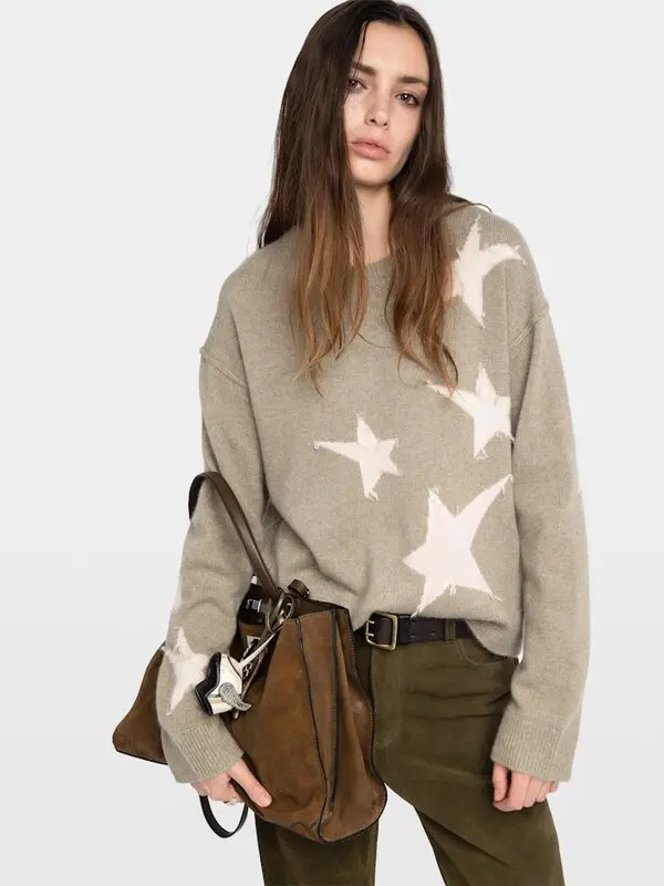 Zadig&Voltaire Markuz Cashmere Sweater - Olive