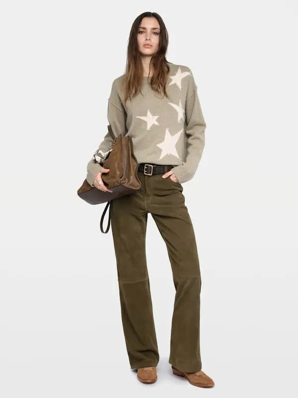 Zadig&Voltaire Markuz Cashmere Sweater - Olive