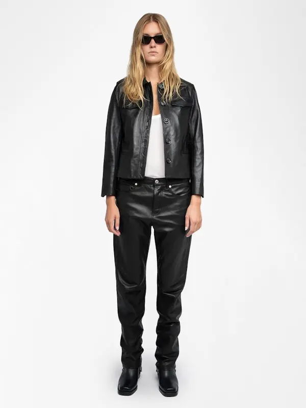 Zadig&Voltaire Liam Lambskin Jacket