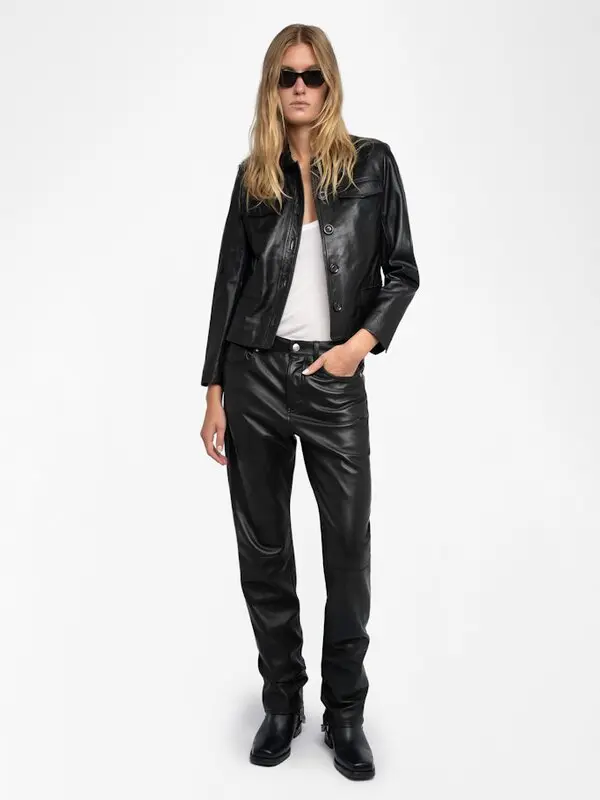 Zadig&Voltaire Liam Lambskin Jacket