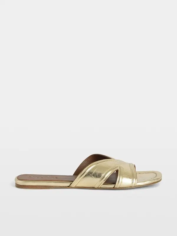 Zadig&Voltaire Azora Mules - Gold