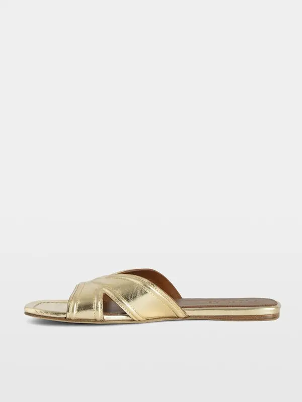 Zadig&Voltaire Azora Mules - Gold