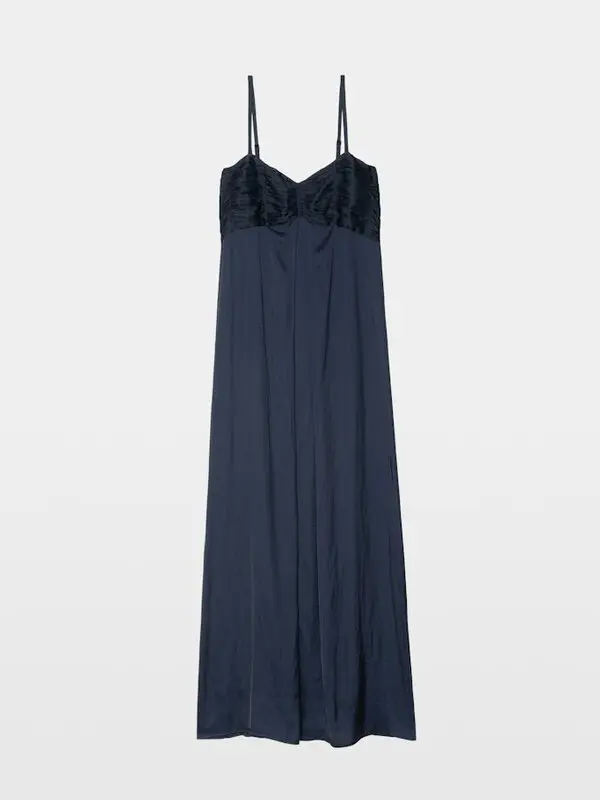 Zadig&Voltaire Rippie Satin Dress - Encre