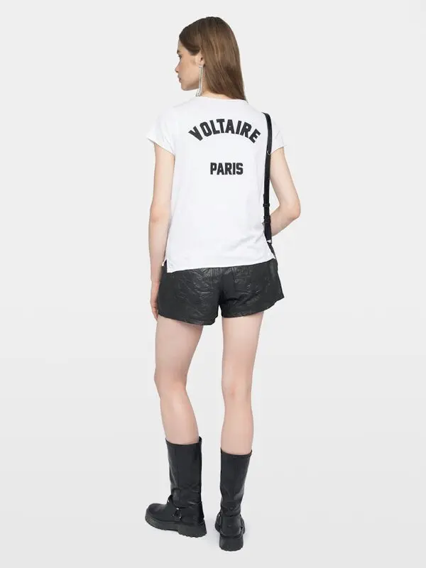 Zadig&Voltaire Cotton Henley T-shirt - White