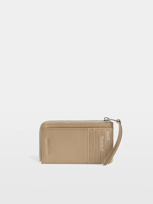 Zadig&Voltaire Zv Card Cardholder - Clay