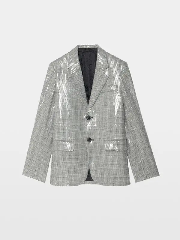 Zadig&Voltaire Sequin Tailored Blazer