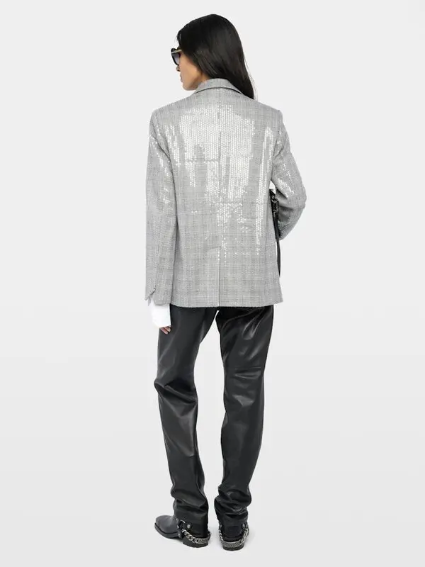 Zadig&Voltaire Sequin Tailored Blazer
