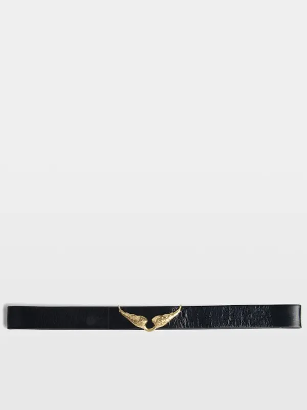 Zadig&Voltaire Rock Reversible Vintage Belt - Noir
