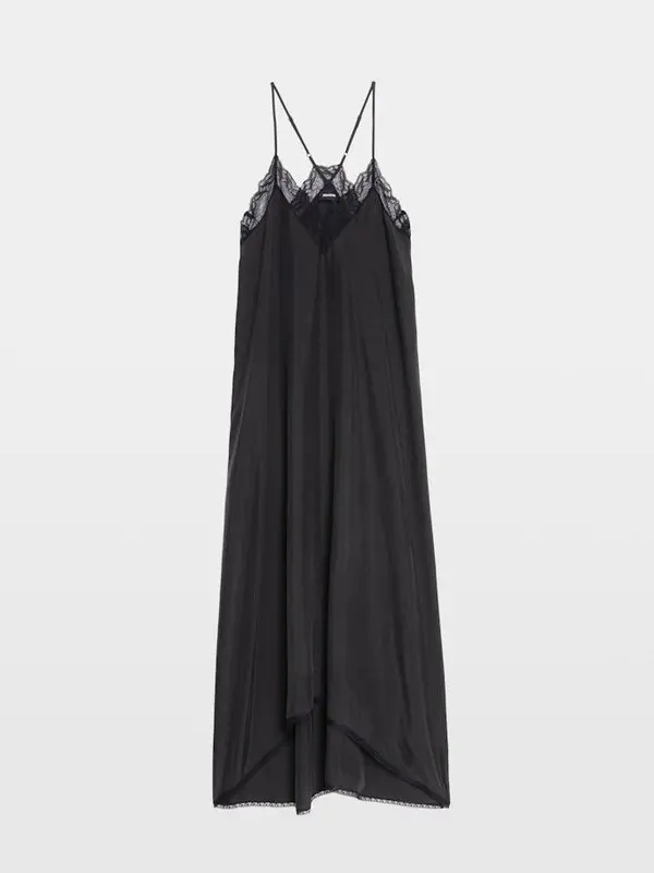 Zadig&Voltaire Risty Silk Dress - Black