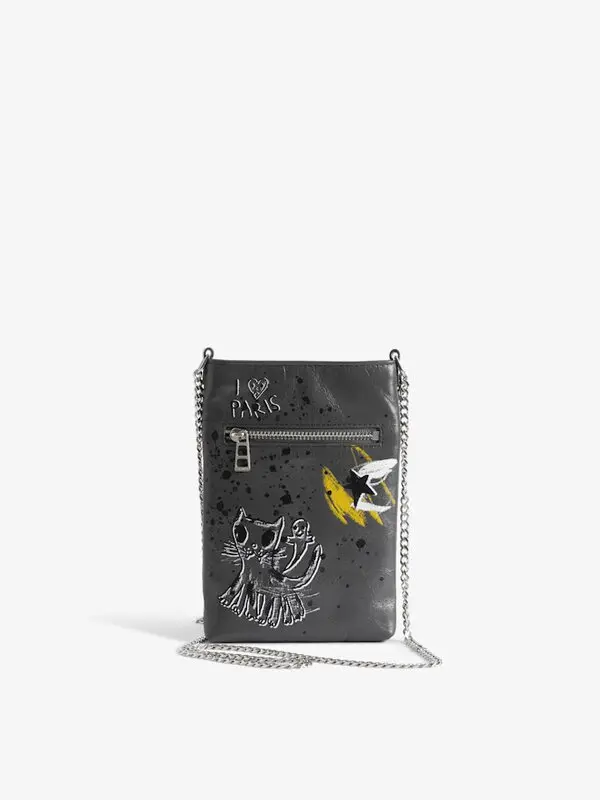 Zadig&Voltaire Rock Phone Pouch - Road