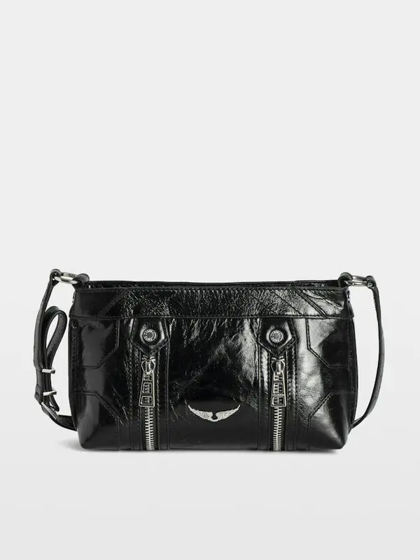 Zadig&Voltaire Sunny Mood Vintage Patent Bag - Noir