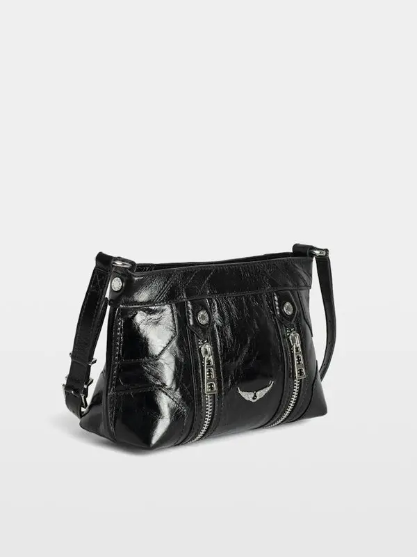 Zadig&Voltaire Sunny Mood Vintage Patent Bag - Noir
