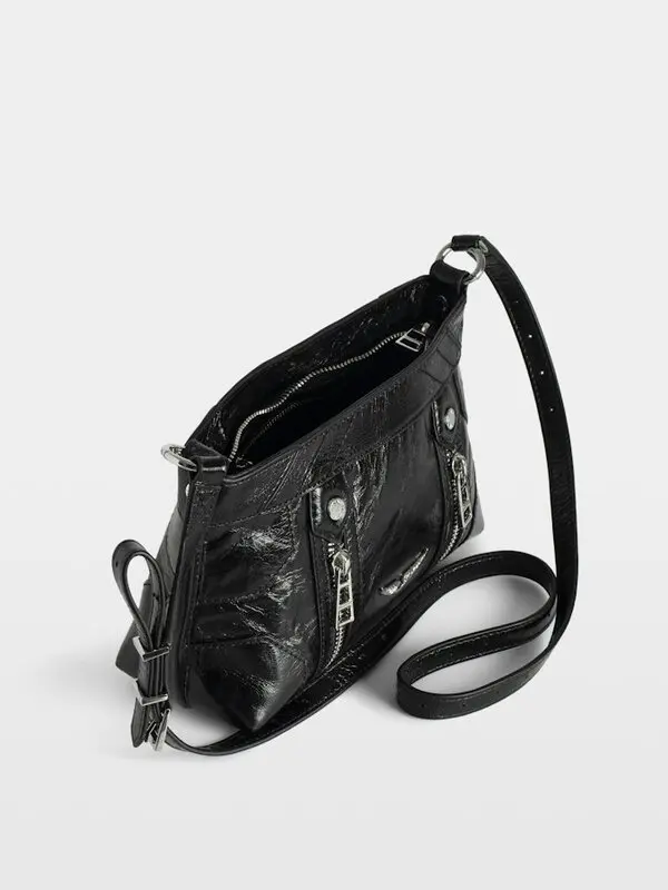 Zadig&Voltaire Sunny Mood Vintage Patent Bag - Noir