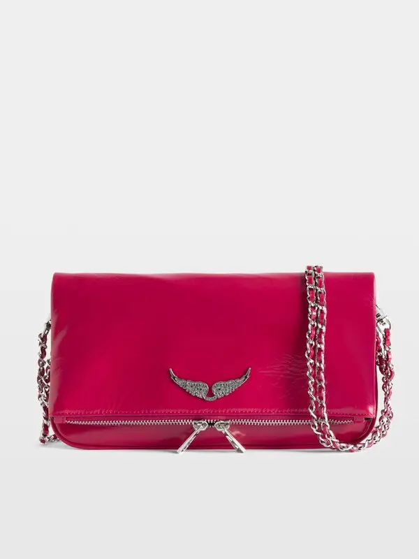 Zadig&Voltaire Rock Vintage Patent Pochette - Podium