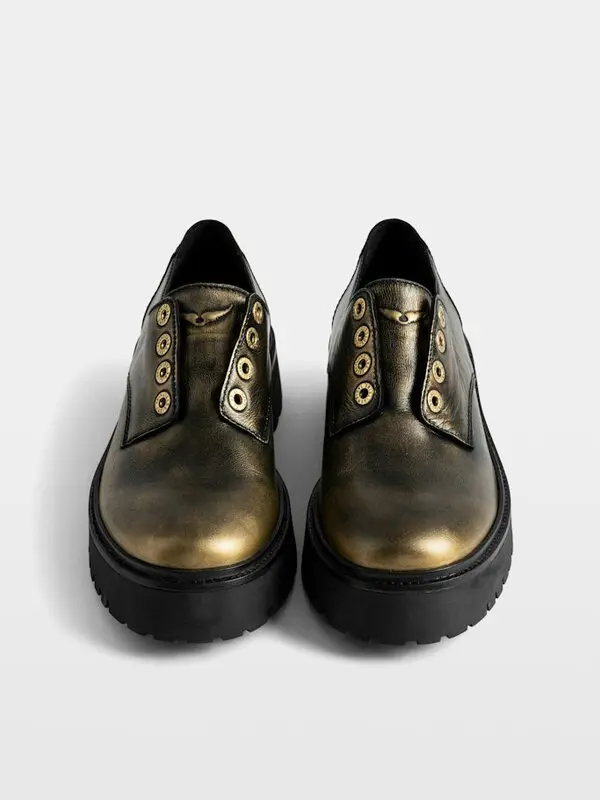 Zadig&Voltaire Leather Derby Shoes