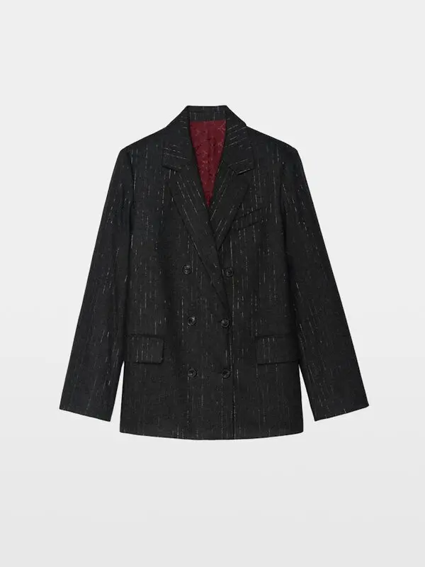 Zadig&Voltaire Vaska Pinstripe Blazer
