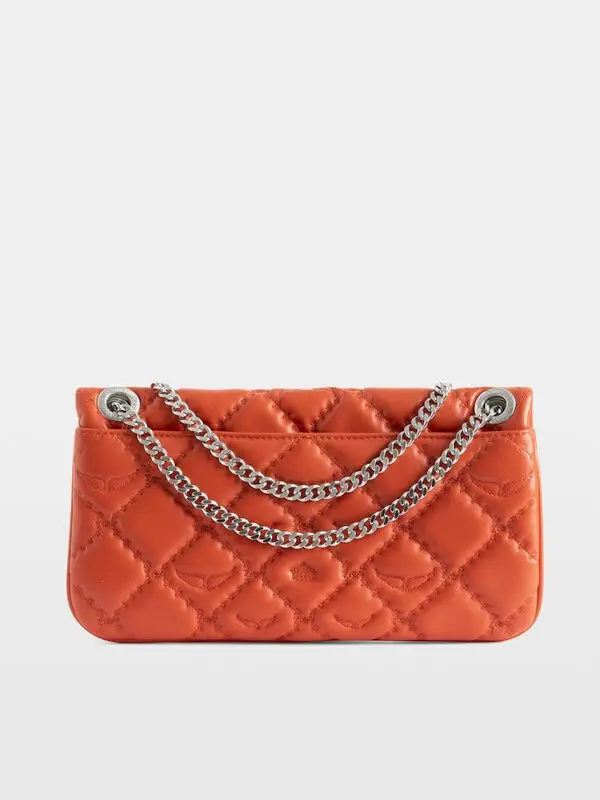 Zadig&Voltaire Rock Ii Quilted Monogram Clutch