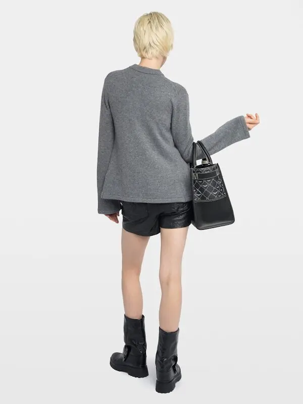 Zadig&Voltaire Lucy Button-up Jacket - Anthracite
