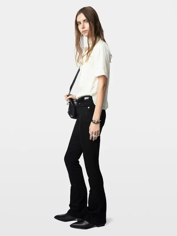 Zadig&Voltaire Satin Top - Flake