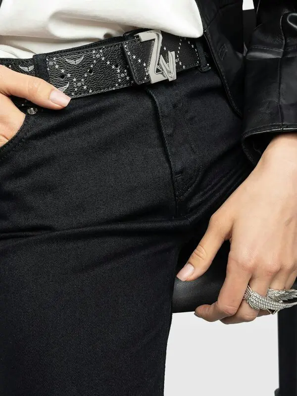Zadig&Voltaire Initial Belt - Black