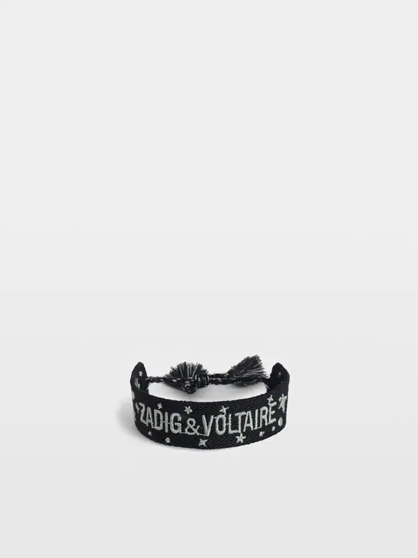 Zadig&Voltaire Woven Bracelet - Black
