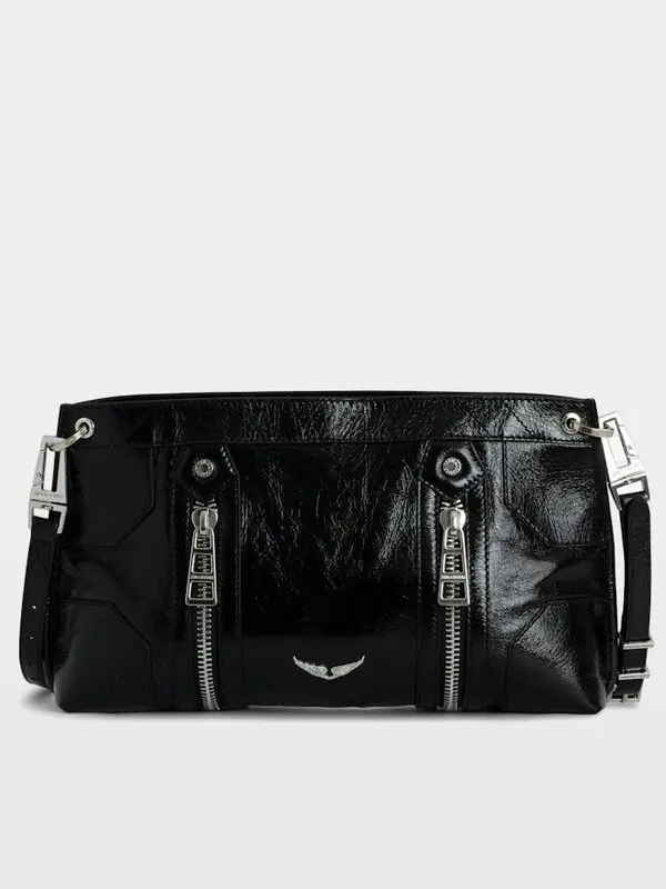 Zadig&Voltaire Sunny Moody Vintage Patent Bag - Noir