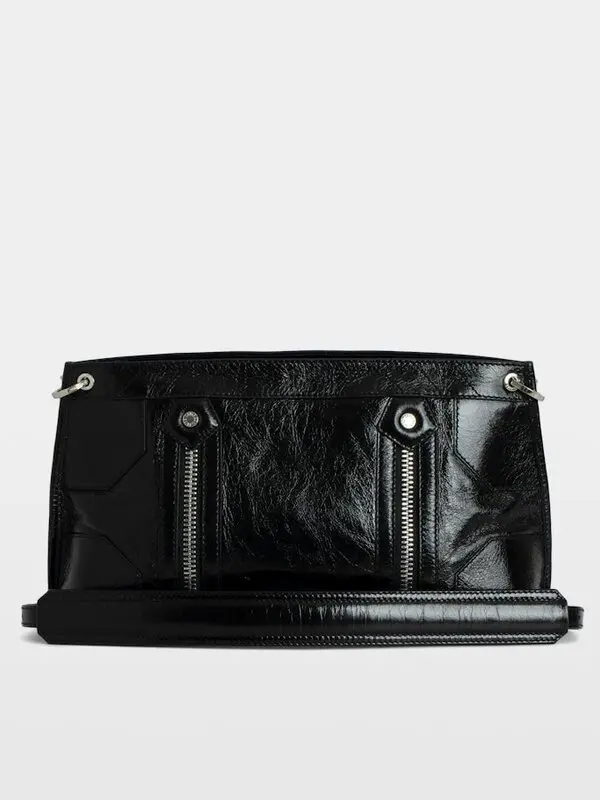 Zadig&Voltaire Sunny Moody Vintage Patent Bag - Noir
