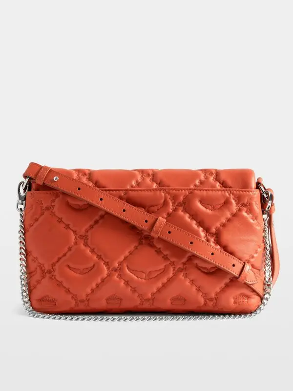 Zadig&Voltaire Rocky Ii Quilted Monogram Shoulder Bag