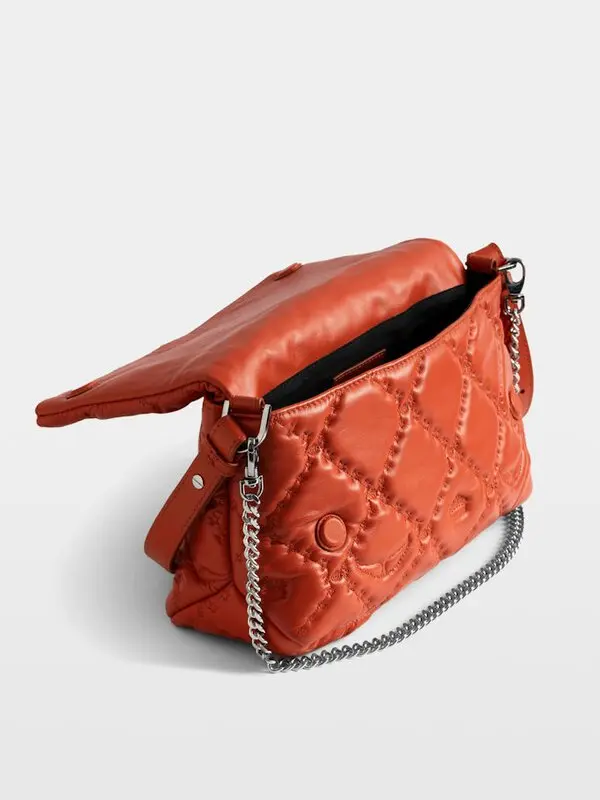 Zadig&Voltaire Rocky Ii Quilted Monogram Shoulder Bag