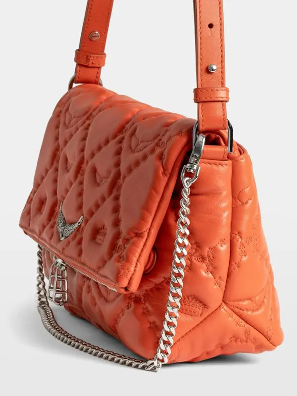 Zadig&Voltaire Rocky Ii Quilted Monogram Shoulder Bag
