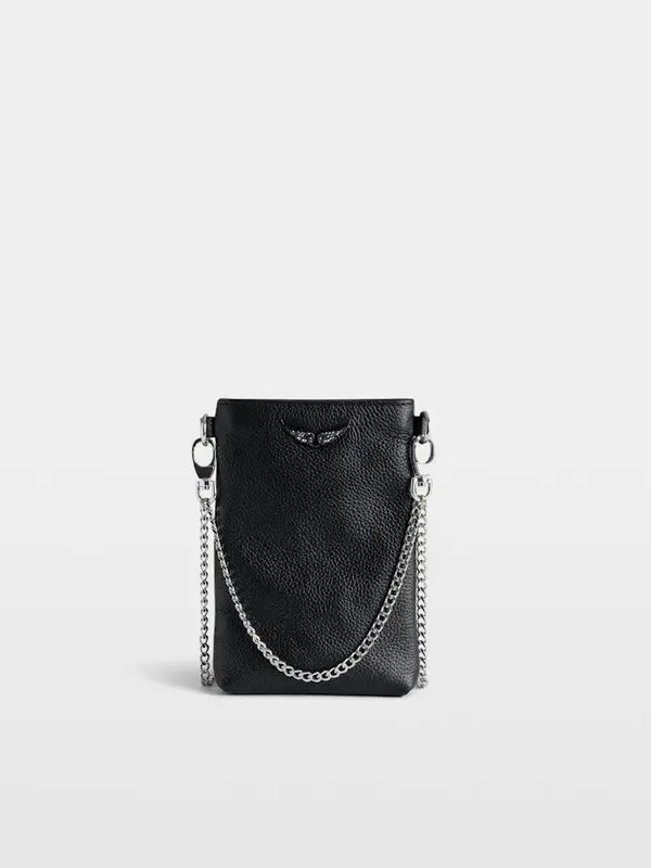 Zadig&Voltaire Rock Phone Pouch - Black
