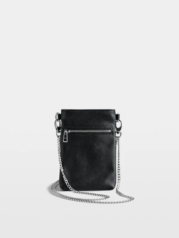 Zadig&Voltaire Rock Phone Pouch - Black